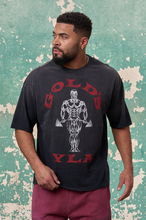4213 - Gold's Iron Legacy Icon Tees – FITBROS